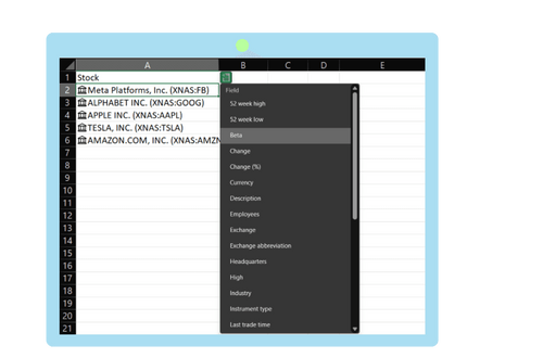 Create your stock portfolio in 5 easy steps in Microsoft Excel