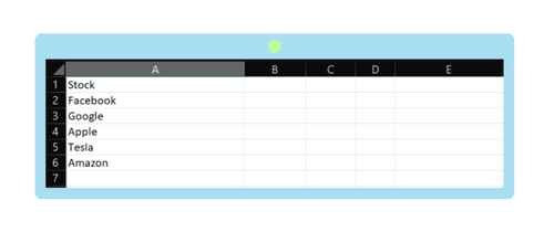 Create your stock portfolio in 5 easy steps in Microsoft Excel